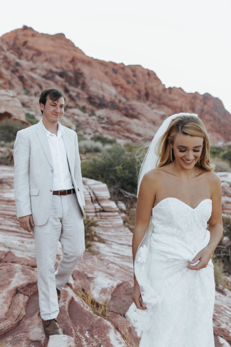 Las Vegas Wedding Weekend | Hannah + Jeb - Katie Byrd Photography