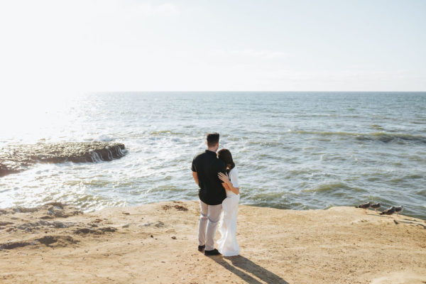 Sunset Cliffs Engagement Session in San Diego | Lexi + Daniel