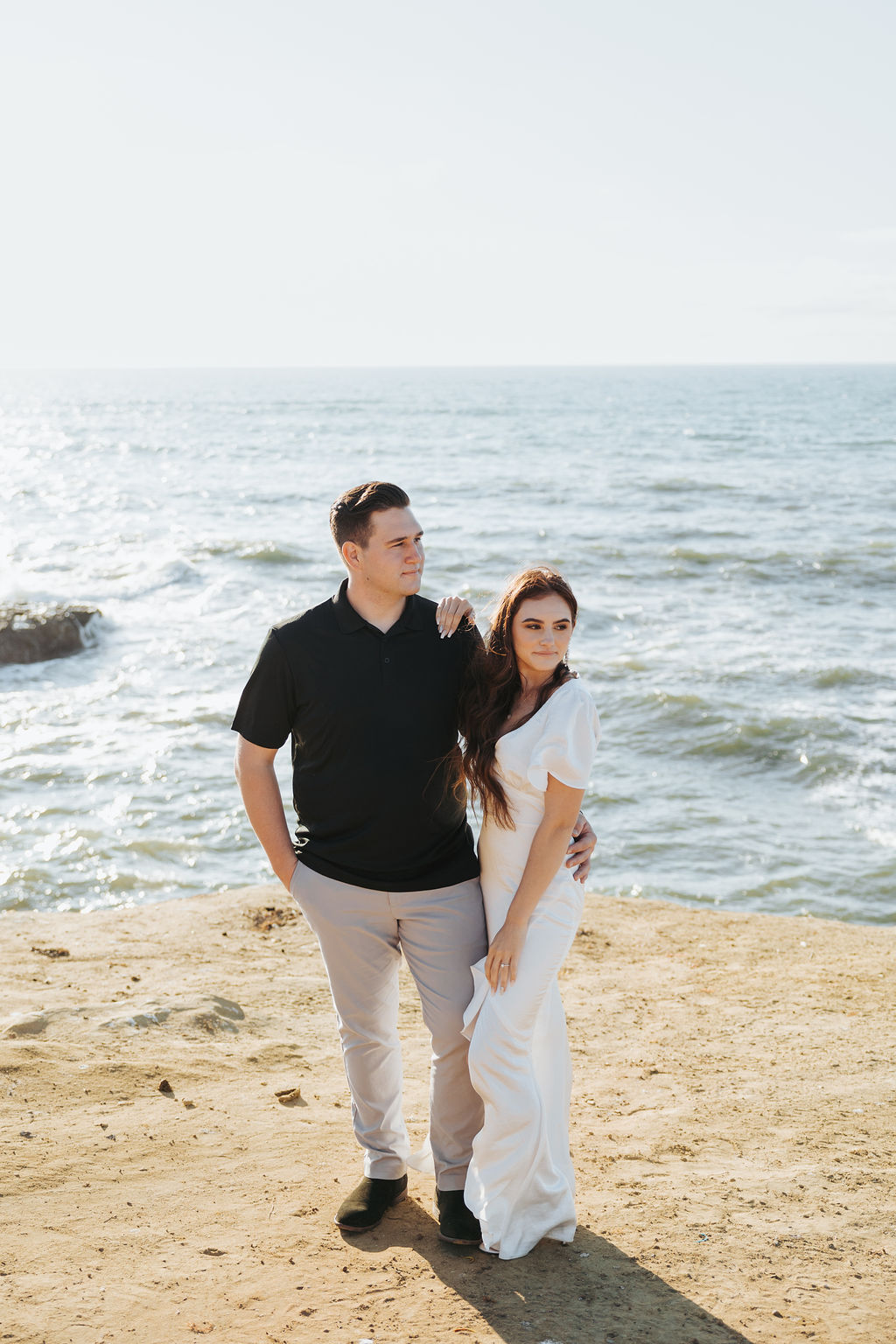 Sunset Cliffs Engagement Session in San Diego | Lexi + Daniel