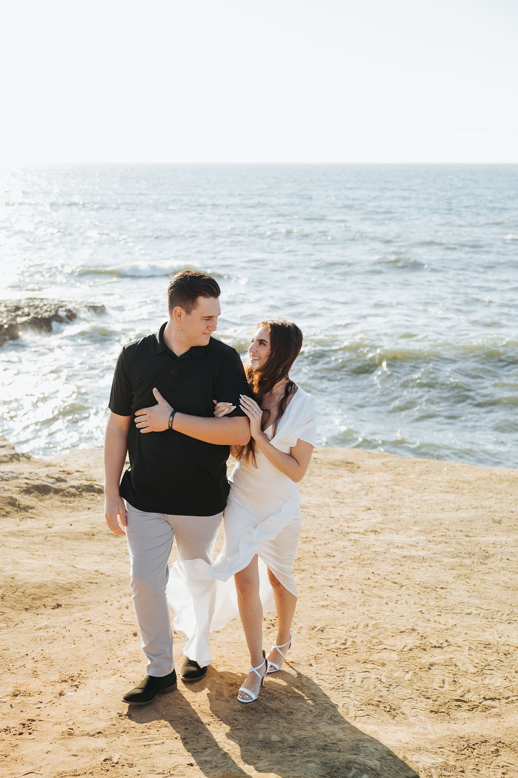 Sunset Cliffs Engagement Session in San Diego | Lexi + Daniel