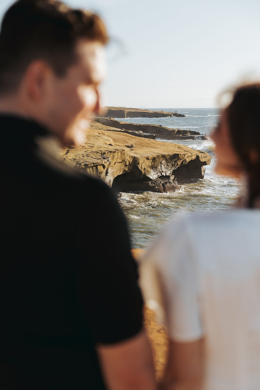 Sunset Cliffs Engagement Session in San Diego | Lexi + Daniel