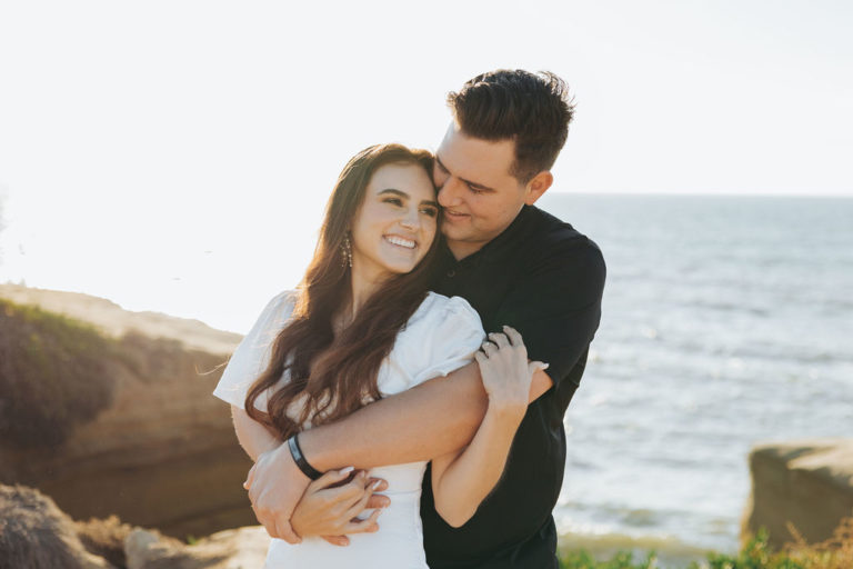 Sunset Cliffs Engagement Session in San Diego | Lexi + Daniel