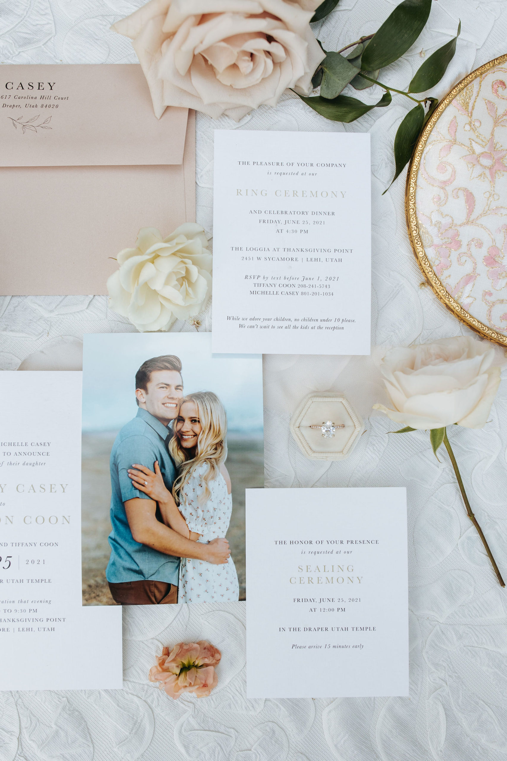 Thanksgiving Point + Draper, Utah Temple Wedding | Tiffany + Braxton